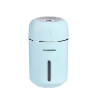 China Car USB 280ml Ultrasonic Air Humidifier With Warm Lights H2o Cool Mist Maker for sale