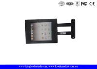 China Black iPad Arm Mount Adjustable , iPad Docking Station Wall Mounted for sale