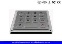 China 15 Keys Smart Home System Door Bell Metal Keypad Water Proof Vandal Proof for sale
