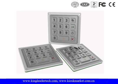 China IP65 Metal Vandal Proof Industrial Keypad For Outdoor Access System for sale