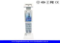 China Lockable Kiosk Freestanding Secure Ipad With Logo Panel Leaflet Rack for sale