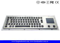 China Anti Water Rugged Dust Proof Keyboard , Blue Red Or White Backlight for sale