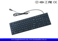 China Customisable USB medical grade keyboard Silicone with Numeric section for sale