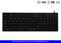 China Durable Industrial Waterproof Keyboard , Blue or Customized Backlight for sale