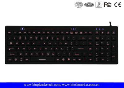 China Durable Industrial Waterproof Keyboard , Blue or Customized Backlight for sale