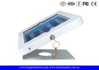 China Universal Anti Theft Countertop Tablet Kiosk Stand With Key Locking And Screws Mounting for sale
