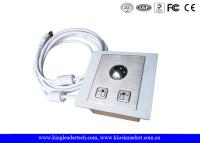 China Abrasion Resistant Industrial Trackball Mouse 304 Stainless EMC for sale