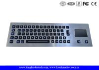 China Dust-Proof Illuminated Metal Keyboard Silver With 65 LED Individually-Lit Keys for sale