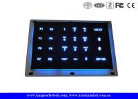 China Illuminated Industrial Numeric Keypad Panel Mount With 6x4 Matrix Keys for sale