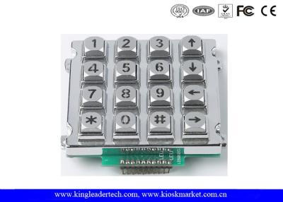 China Control System Metal Industrial Numeric Keypad With / Without Backlight for sale