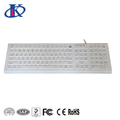 China IP68 Washable Silicone Keyboard for sale