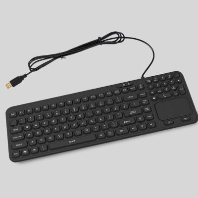 China IP68 Washable Medical Industrial Backlit Keyboard With Function Keys,Numerica Keypad And Touchpad for sale