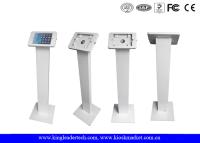 China Durable Paint Ipad Kiosk Stand Cold Rolled Steel Powder Coated for sale