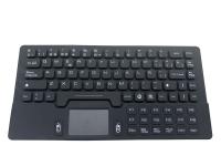 China Compact Waterproof Keyboard USB Interface With Touchpad Mouse / Spanish Layout for sale