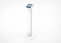 China Cold Rolled Steel Ipad Kiosk Stand Freestanding Holder Powder Coated Finish for sale