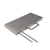 China Industrial Desktop Backlit Keyboard With Two Rugged Cables And Handheld Handle,Particularly Designed And Made For RUMO Logística Brazil for sale