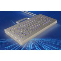 China Industrial Desktop Backlit Keyboard With Two Rugged Cables And Handheld Handle,Particularly Designed And Made For RUMO Logística Brazil for sale