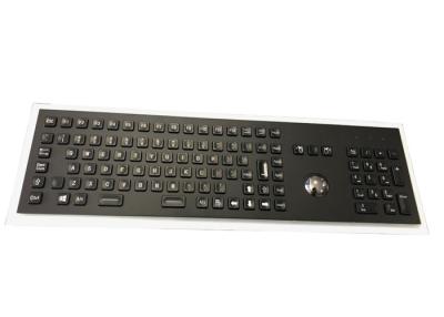 China LED Backlight Industrial Keyboard With Trackball Full FN Keys 103 Keys for sale
