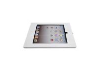 China Sturdy Metal Enclosure Ipad Kiosk Stand Powder Coated Finish With Camera Exposed for sale