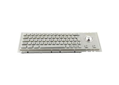 China Cherry Keyswitch Water-proof Vandal-proof Panel-mount Industrial Keyboard With Trackball for sale