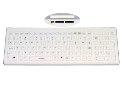 China Wireless Medical Keyboard Meet IP67 Waterproof Protection and Used for Hospital for sale