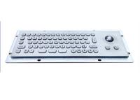 China Customizable Compact Small Kiosk Industrial Keyboard With Optical Trackball for sale