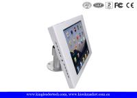 China Metal Ipad Kiosk Enclosure Desktop Rugged With 360 Degree Rotatable Bracket for sale