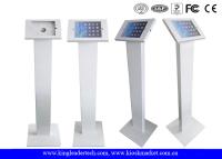 China Freestanding iPad Kiosk Stand Enclosure With Lockable Mechanism Design for sale