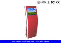 China Office Building Stylish Freestanding Touch Screen Kiosk For Information Checking for sale