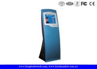 China Sleek Interactive SAW Or IR Touch Screen Kiosk Stand For Government Building for sale