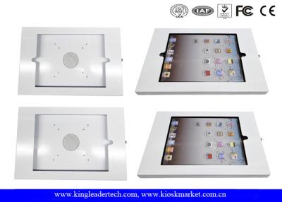 China Vandal Proof Metal Ipad Kiosk Enclosure With VESA Mounting Holes for sale
