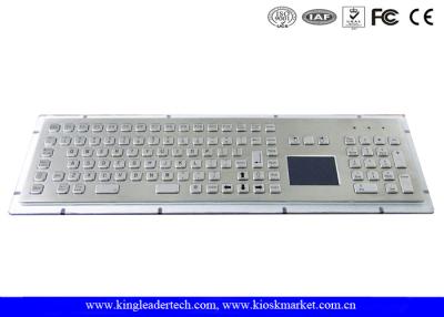 China IP65 Rated Rugged Panel Mount Metal Keyboard With Numeric Keypad In Special Design for sale