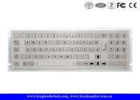 China Panel Mount Multimedia Kiosk Keyboard Panel Mount With Number Keypad In Flat Keys for sale