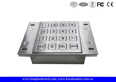 China Vending Machine Dust Proof Numeric Key Pad Metal With USB Interface for sale