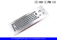 China USB Interface Desktop Rugged Keyboard Trackball With 65 Keys for sale