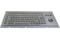 China USB Kiosk Industrial Keyboard With Trackball 304 Stainless Steel for sale