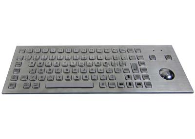 China Industrial Stainless Steel Panel Mount Keyboard for sale