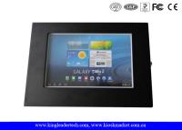 China Galaxy Tab2 10.1'' Ipad Kiosk Enclosure Wall Mount Powder Coated for sale