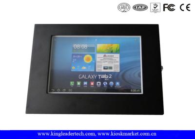 China Galaxy Tab2 10.1'' Ipad Kiosk Enclosure Wall Mount Powder Coated for sale