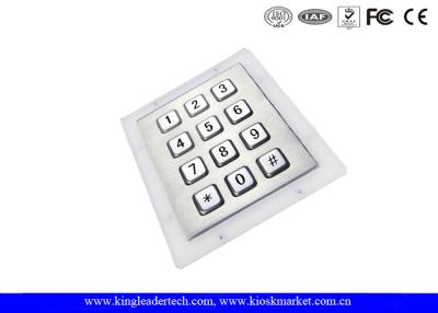 China Stainless Steel Industrial Numeric Keypad for sale