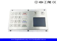 China Industrial Metal Numerical Keypad Touchpad for Harsh Envirement for sale
