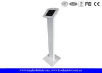 China Lockable Security Freestanding Ipad Stand Kiosk for Displaying for sale