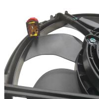 China Automotive Radiator Cooling Fan for Peugeot 206 207 Citroen C2 - OE 1253E0 Compatible with 1998-2014 Models for sale