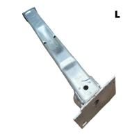 China Car Parts Front Bracket Extension Plate 350875 350876 for Peugeot 3008 308CC 308SW RCZ Citroen DS4 DS5 for sale