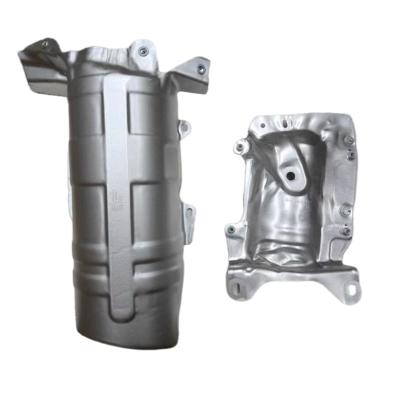 China Auto Parts 1.6T Ternary Catalysis Heat Shield For Peugeot 3008 Citroen C4L C4 OE 1723JH 1723HX for sale