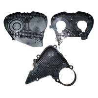 China Auto Parts 2.0 Timing Gear Cover For Peugeot 3008 307 308 408 508 607 Citroen C4 C5 SHIJIA OE 0320X3 0320X4 0320X5 for sale
