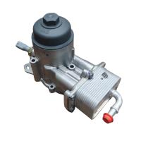 China Car Parts 2.0 Engine Oil Cooler Assembly For Peugeot 3008 307 308 408 508 Citroen C5 SHIJIA OE 1103N3 9650348180 for sale