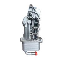 China Car Parts 2.0 Engine Oil Cooler Assembly For Peugeot 3008 307 308 408 508 Citroen C5 SHIJIA OE 1103N3 9650348180 for sale
