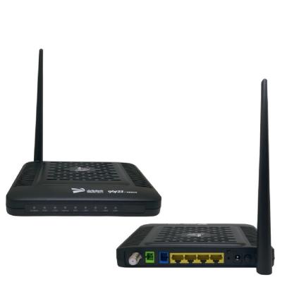 China GPON ONU Modem FTTH with CATV WiFi 802.11b/g/n 300Mbps 4 LAN Ports 12V for sale