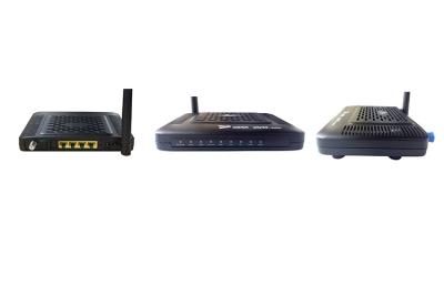 China FTTH CATV Modem WiFi EPON ONU 4FE 1GE with WDM 12V 1A Optical Network Unit for sale